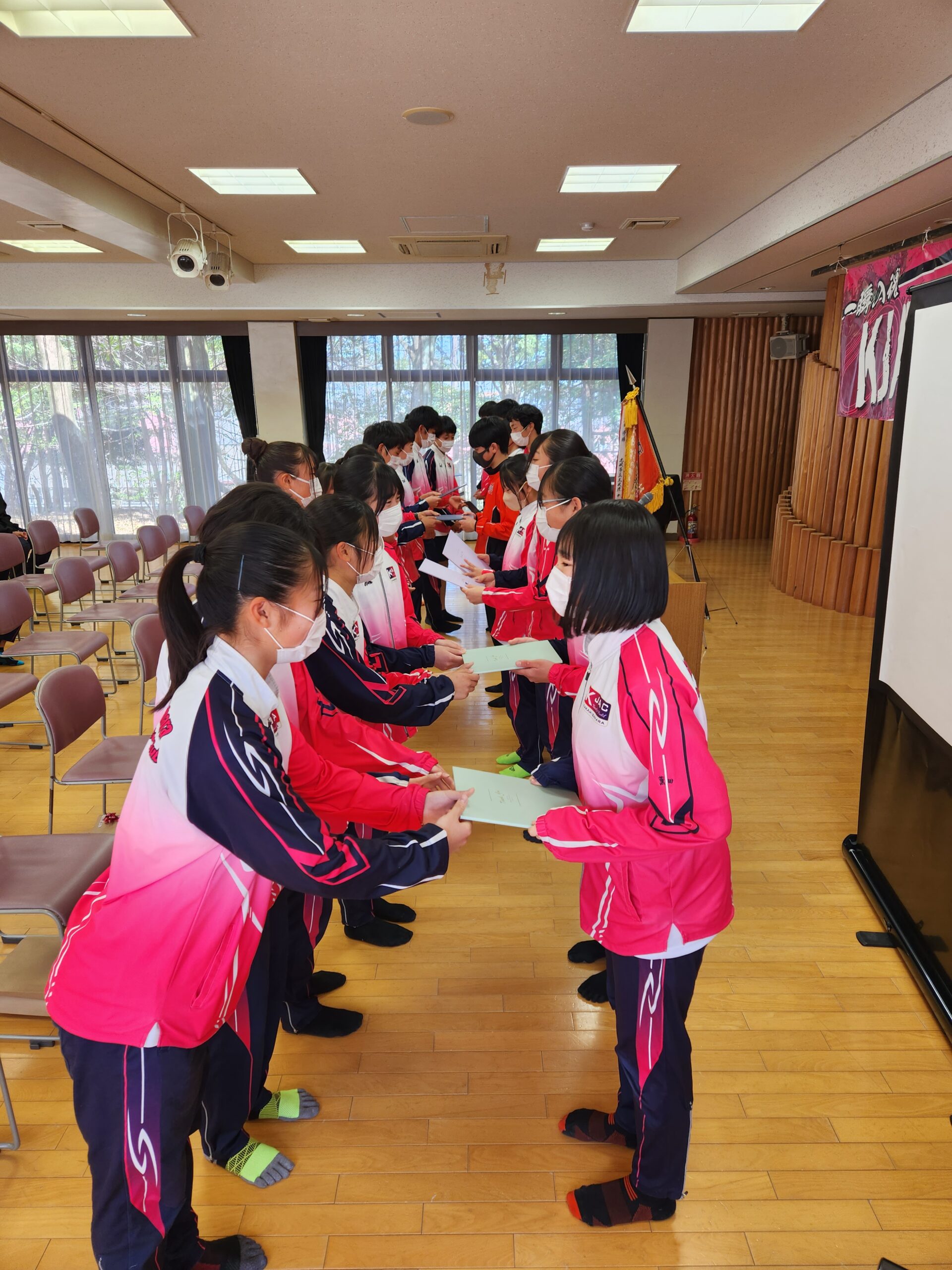 次のステージに進む ～2022年度修了式～ - 岐阜／各務原の陸上クラブ／KJAC